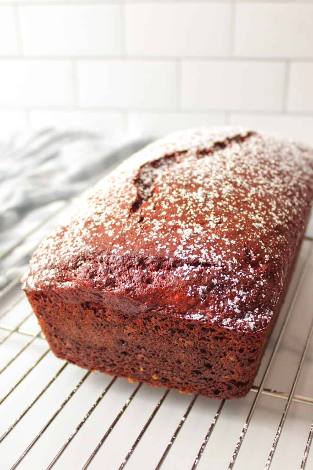 Red Velvet Banana Bread - BeeyondCereal