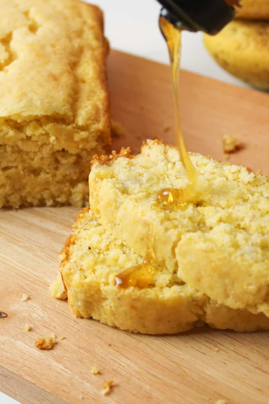 Jiffy Banana Cornbread - BeeyondCereal