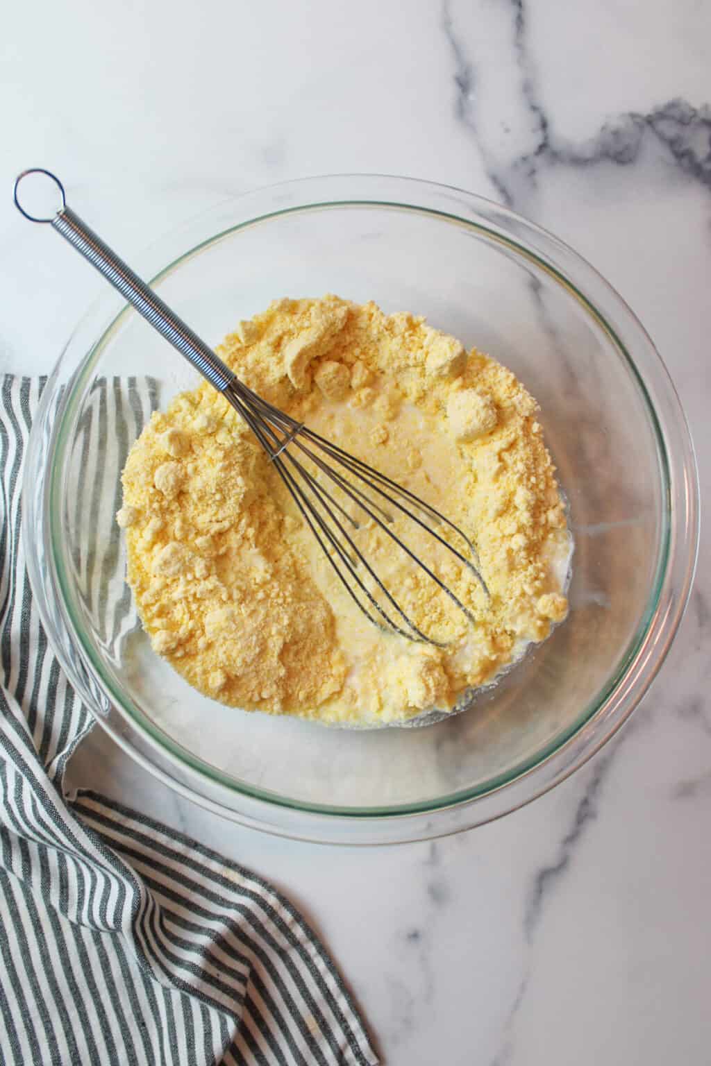Jiffy Banana Cornbread - BeeyondCereal