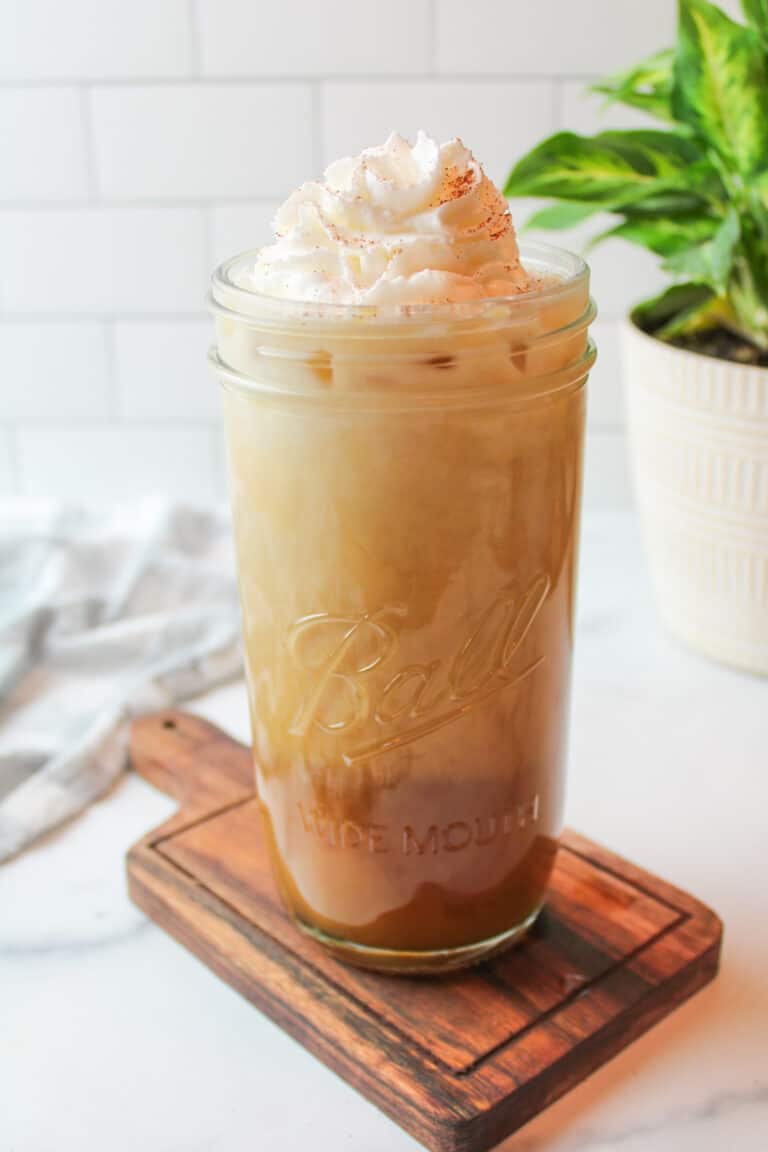Maple Syrup Iced Coffee - BeeyondCereal