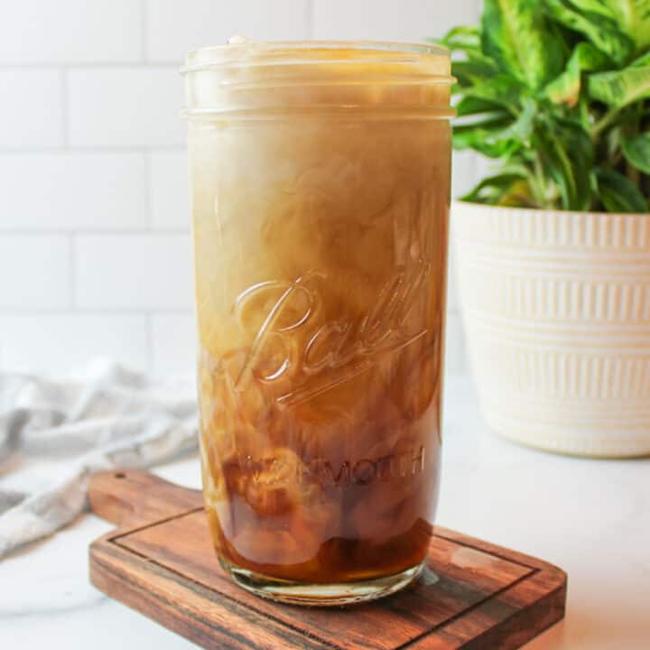 Maple Syrup Iced Coffee - BeeyondCereal