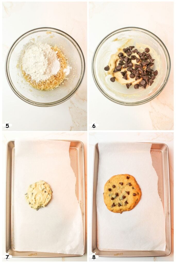 Single Chocolate Chip Cookie Recipe - BeeyondCereal