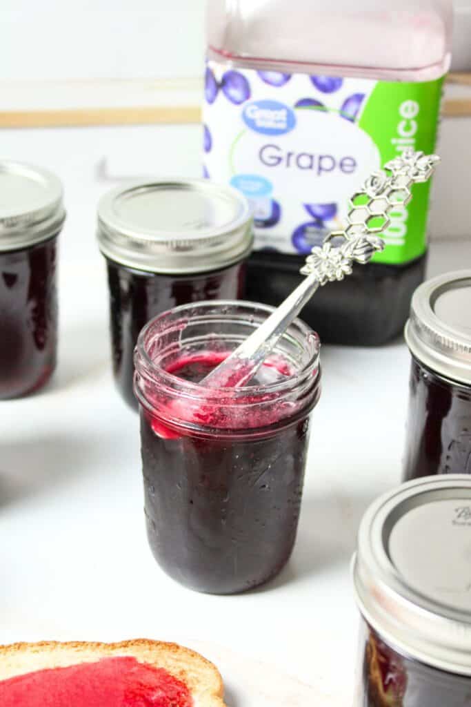 Homemade Grape Jelly Recipe - BeeyondCereal