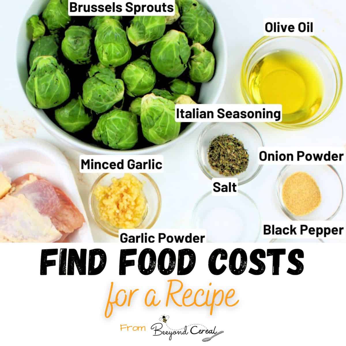 How To Calculate Food Cost for a Recipe - BeeyondCereal